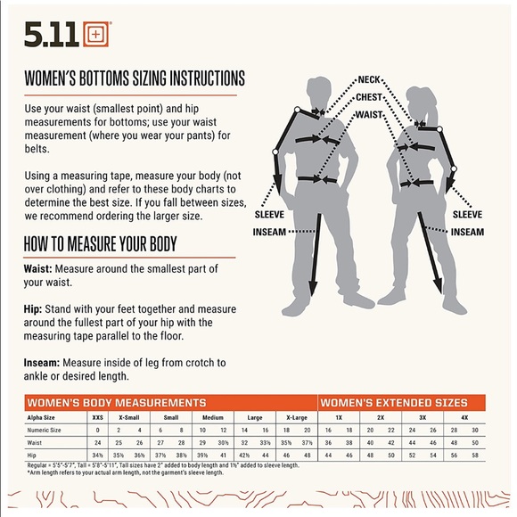 5.11 Tactical | Pants & Jumpsuits | 51 Tactical Womans 7 Pocket Cargo ...